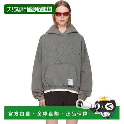 1h可退 香港直邮Satisfy 男士 灰色 MothTech 连帽衫 1109701A02