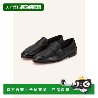 香港直邮SANTONI 男士商务正装鞋 100297257213000 CO 黑色 CARLO