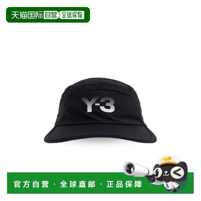 香港直邮Y-3 男士帽子 KR75530BLACK SS2026 黑色 Baseball cap