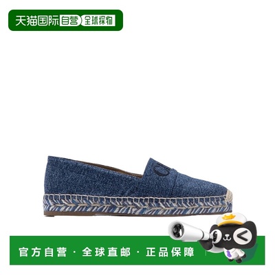 香港直邮Chloe logo刺绣草编鞋 C23A835FT单鞋