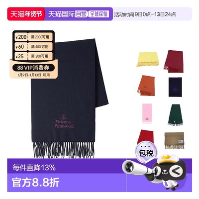 欧洲直邮VIVIENNE WESTWOOD/西太后 男女通用绒线羊毛保暖围巾