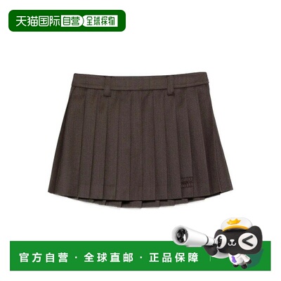 1h可退 香港直邮MIU MIU 女士半身裙 MG2348180RSOOOF0324 SS2026
