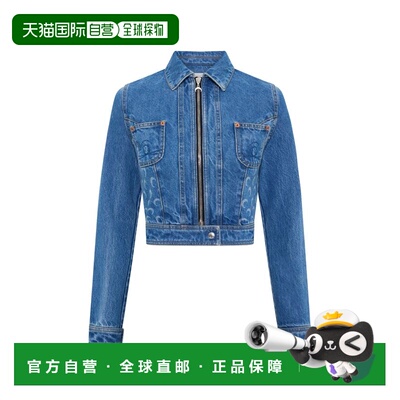 香港直邮Marine Serre 女士 SERRE 海军风外套 WJA076ACDEN0002