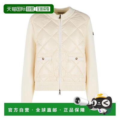 香港直邮MONCLER 女士针织衫 0939B00004M1113003 AW2026 乳白色