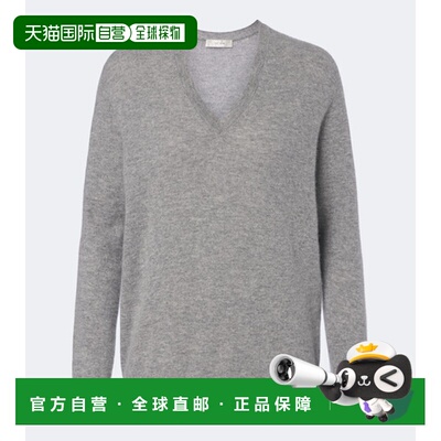 香港直邮The Row 女士 Phora 羊绒毛衣 grey灰色 舒适时尚