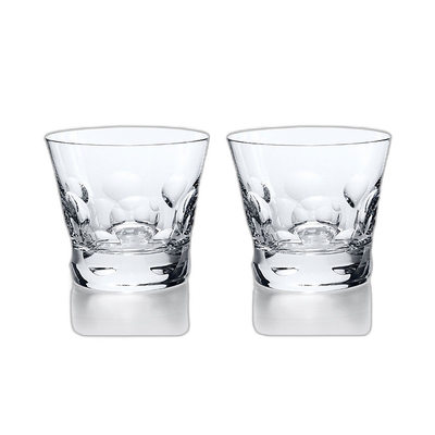 欧洲直邮Baccarat透明玻璃酒杯白鲸系列威士忌杯对杯透明酒杯水晶