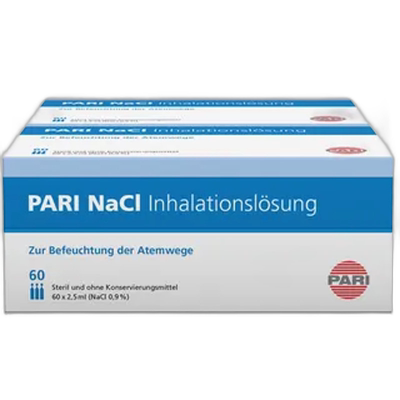 欧洲直邮德国PARI生理性吸入盐水家用成人儿童雾化液止咳化痰