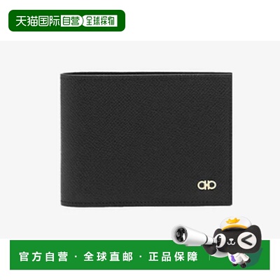 香港直邮SALVATORE FERRAGAMO 男士钱包 661451775644NERO