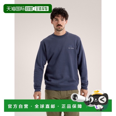 欧洲直邮ARC'TERYX (2025) 男款 Emblem 羊毛圆领毛衣始祖鸟卫衣