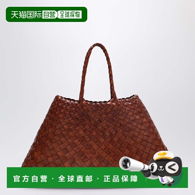 香港直邮DRAGON DIFFUSION 女士 Santa Croce 小号浅棕色包包 889