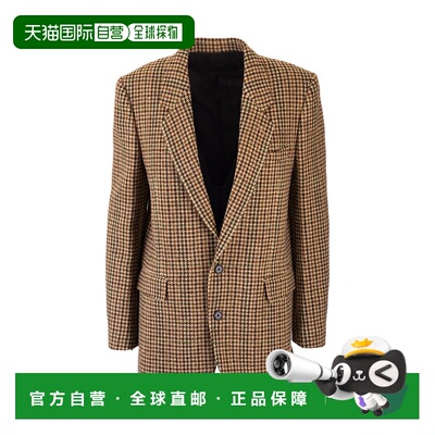 香港直邮Celine 朴秀荣同款 格子西装外套 2V441223F.