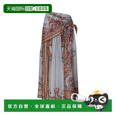 欧洲直邮ZIMMERMANN 女士半身裙 8066SSS261BLUE AW2026 蓝色