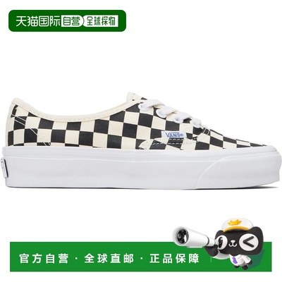 1h可退 香港直邮Vans 范斯 女士 灰白色 & 黑色 LX Authentic Rei
