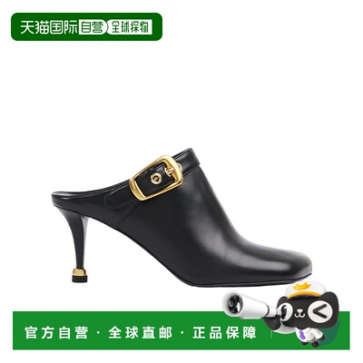 香港直邮Chloe 方头穆勒鞋 C25S08CQK时尚百搭日常通勤休闲轻便