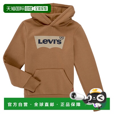欧洲直邮Levi's李维斯童装套头运动衫卫衣BATWING SCREENPRINT HO