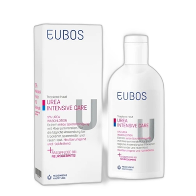Eubos 5%尿素洗面奶温和清洁滋润补水舒缓洁面干皮可用正品