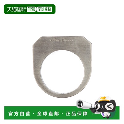香港直邮Rick Owens 斜角戒指 RJ0000124MMTES2