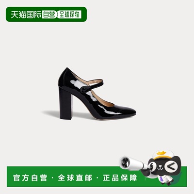 自营欧洲直邮Bonpoint小樱桃 x Vanessa Seward 女士漆皮粗跟凉鞋