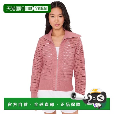 1h可退美国直邮VARLEY 女士 Eloise 全拉链针织毛衣  舒适时尚针