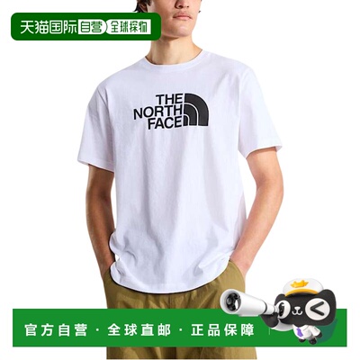 1h可退 香港直邮THE NORTH FACE 男士T恤 NF0A8B6JLA9 SS2026 白