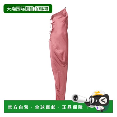 香港直邮Rick Owens PORTERVILLE TACO斜襟礼服裙 RP02D3578SCH