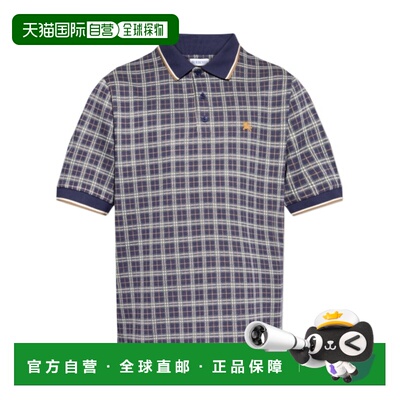 1h可退 香港直邮BURBERRY 男士T恤 81195621 SS2026 灰色 短袖Pol