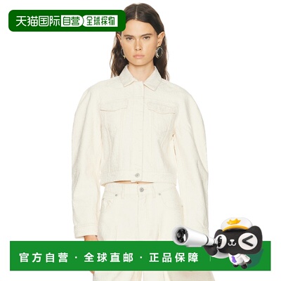 1h可退 美国直邮Jacquemus/La Veste De-nimes Ovalo女士外套