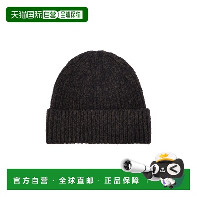 1h可退 香港直邮ACNE STUDIOS 男士帽子 C40225AJCBLACK AW2025