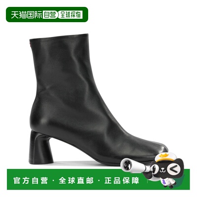 香港直邮HALMANERA 女士靴子 CAMI16BARONNEROBLACK AW2026短靴