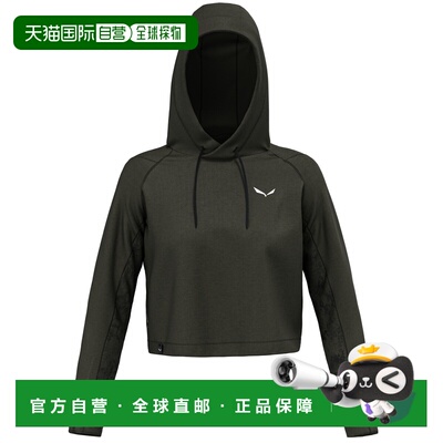 自营欧洲直邮Salewa沙乐华 Lavaredo 女士短款麻帽衫运动衫