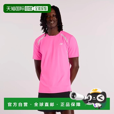 欧洲直邮自营New Balance Tournament Novelty男士聚酯纤维运动T