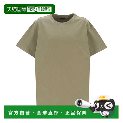 香港直邮Mugler 穆勒 女士 MUGLER and Polos T恤卡其色T恤 26F3T