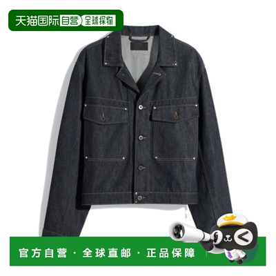 1h可退 香港直邮Lemaire 牛仔布铆钉卡车夹克 OW1234LD1061长袖