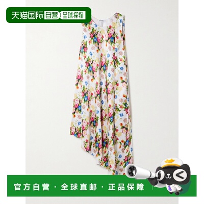 1h可退 香港直邮LOEWE 罗意威 女士 印花不对称连衣裙 S540Y09XQR