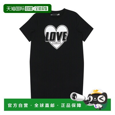 1h可退 香港直邮MOSCHINO 女士连衣裙 W584714E2124C74 SS2020 黑