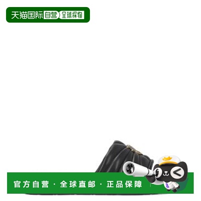 香港直邮Pinko 品高 女士 黑色绗缝嵌花平底鞋 SD0525P003FIONA03