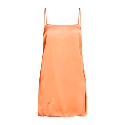 香港直邮Pinko 品高 女士 短款连衣裙 orange橙色 舒适时尚吊带