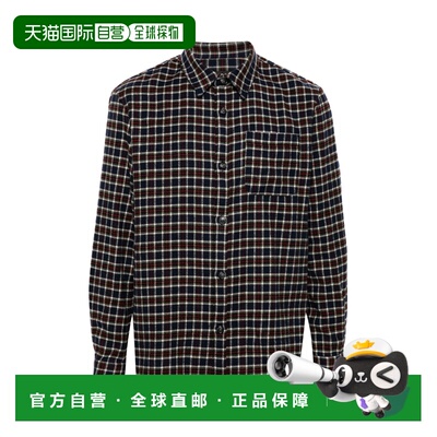 1h可退 香港直邮A.P.C. 男士衬衫 WOARCH02396IAK AW2024 黑色 长