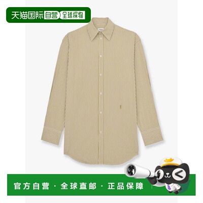 1h可退 香港直邮SaintLaurent圣罗兰CASSANDRE女士衬衫