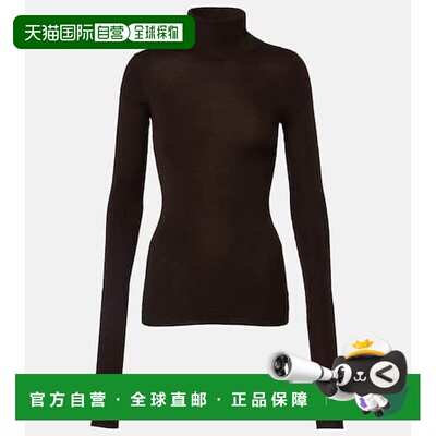 1h可退 香港直邮The Frankie Shop 女士 Utica 轻薄羊毛真丝高领