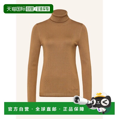 香港直邮LIU JO 女士针织衫 100311150912000 CO 棕色 Turtleneck