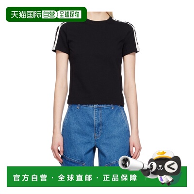 香港直邮Dion Lee 女士T恤 C3162PS24BLACKIVORY SS2024短袖