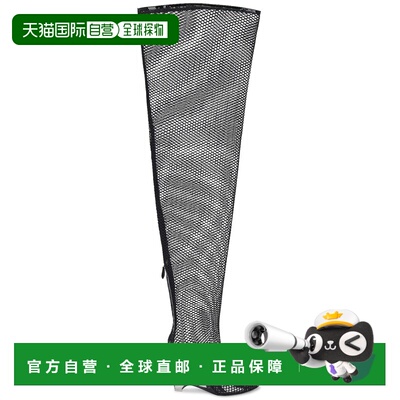 香港直邮Alaia 女士 坡跟及膝长筒靴靴子 AA30043【付后1h可退】