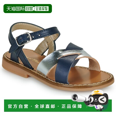 欧洲直邮Tartine Et Chocolat  女孩鞋子 凉鞋 春夏 蓝色 T&C 10