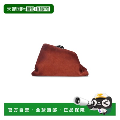 香港直邮The Attico 女士 Attico 標誌細節手拿包 251WAH00049LBT