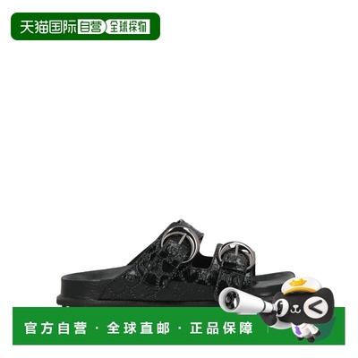 1h可退 香港直邮Marine Serre 男士 凉鞋 black黑色 舒适时尚