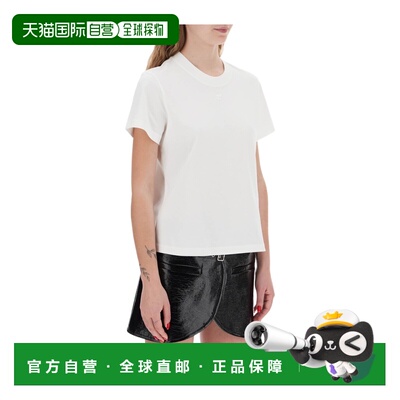 香港直邮Courreges 短袖T恤 VESJTS006JS0107下摆 【付后1h可退】