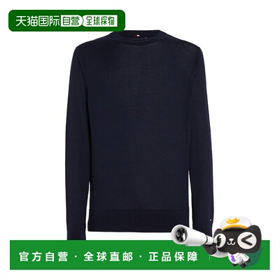 1h可退 香港直邮Tommy Hilfiger 汤米 希尔费格 男士 旗帜刺绣圆