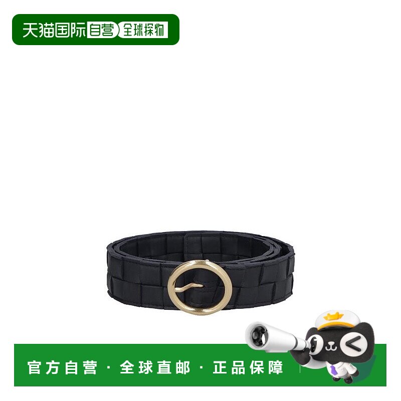 【99新未使用】香港直邮Bottega Veneta 编织细节皮带 701227VMAY