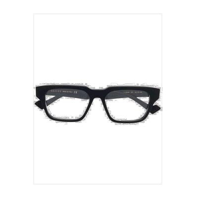 自营Gucci 长方形镜框透明眼镜 GG0963O古驰